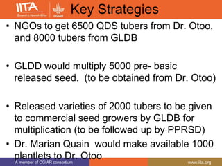 Steps for strenghtening the formal seed system (ghana working group) | PPT