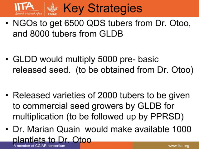 Steps for strenghtening the formal seed system (ghana working group) | PPT