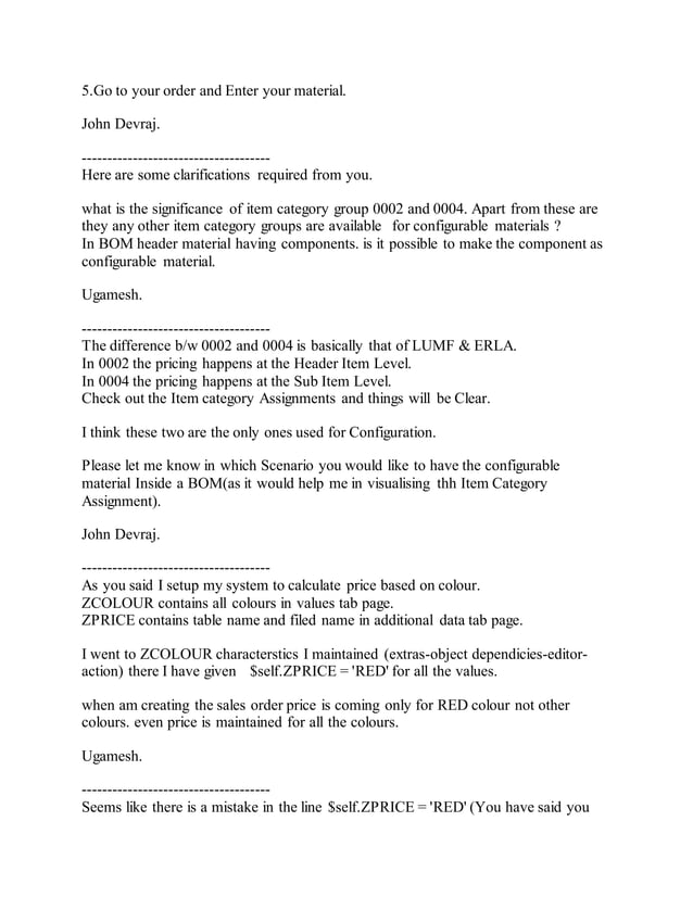 Steps for variant configuration and pricing | DOCX | Motorcycles ...