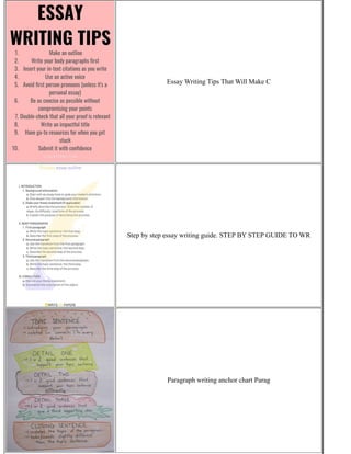 Steps For Writing A Paper | PDF