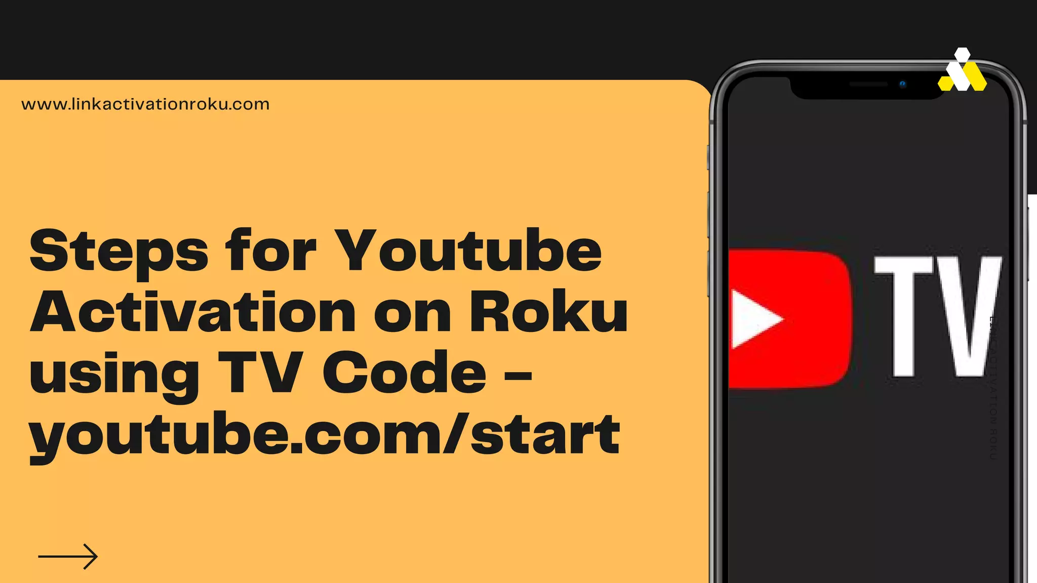 Steps for Youtube Activation on Roku using TV Code - youtube.com/start ...