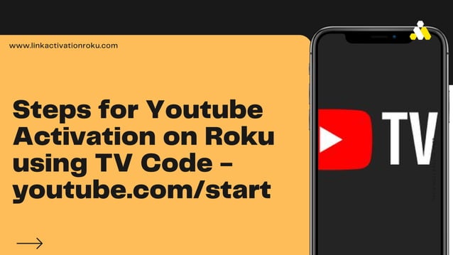 Steps for Youtube Activation on Roku using TV Code - youtube.com/start ...