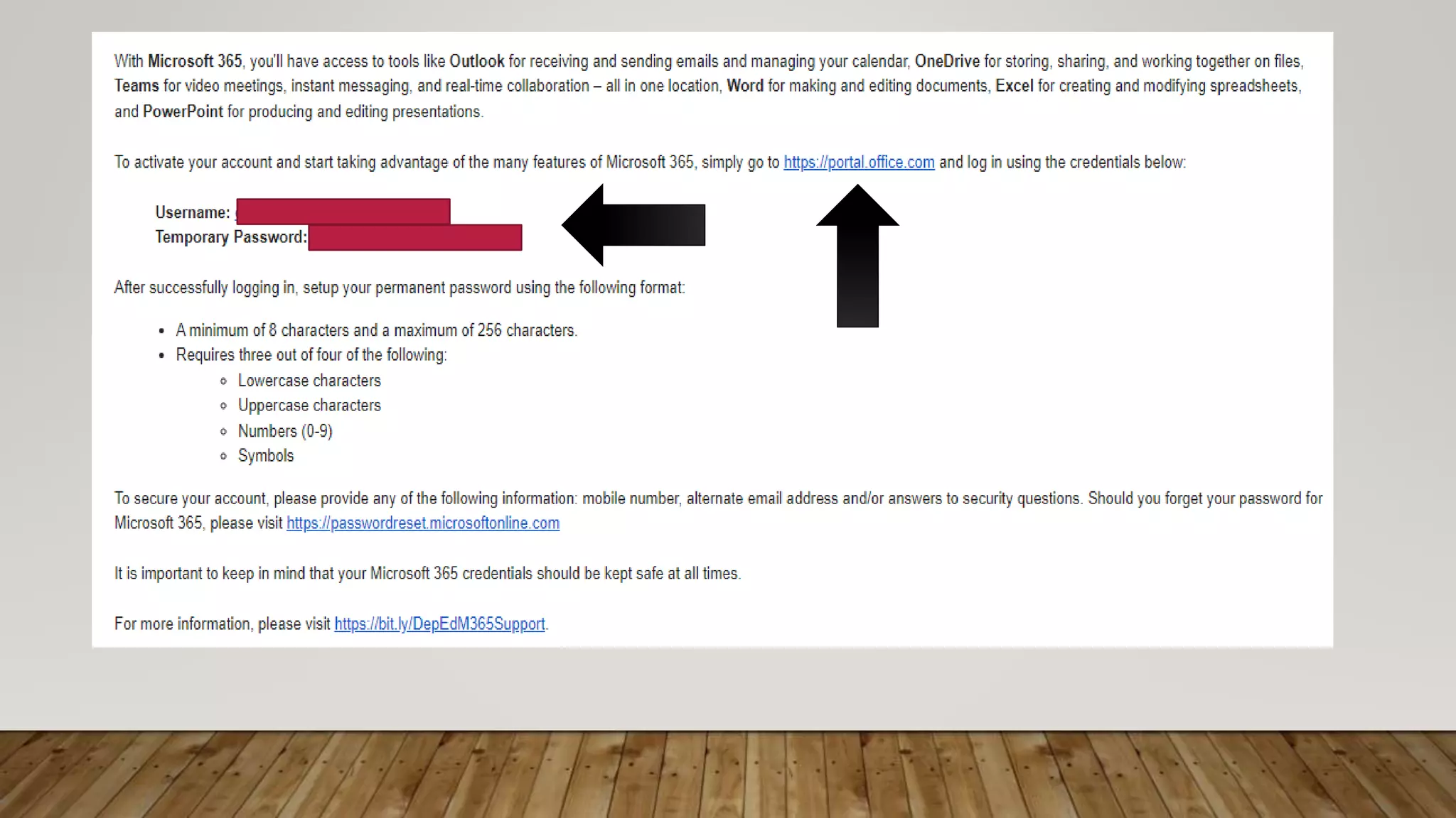 Steps in Activating Your DepEd Microsoft Office Account.pptx