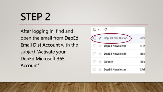 Steps in Activating Your DepEd Microsoft Office Account.pptx | Computing | Technology & Computing