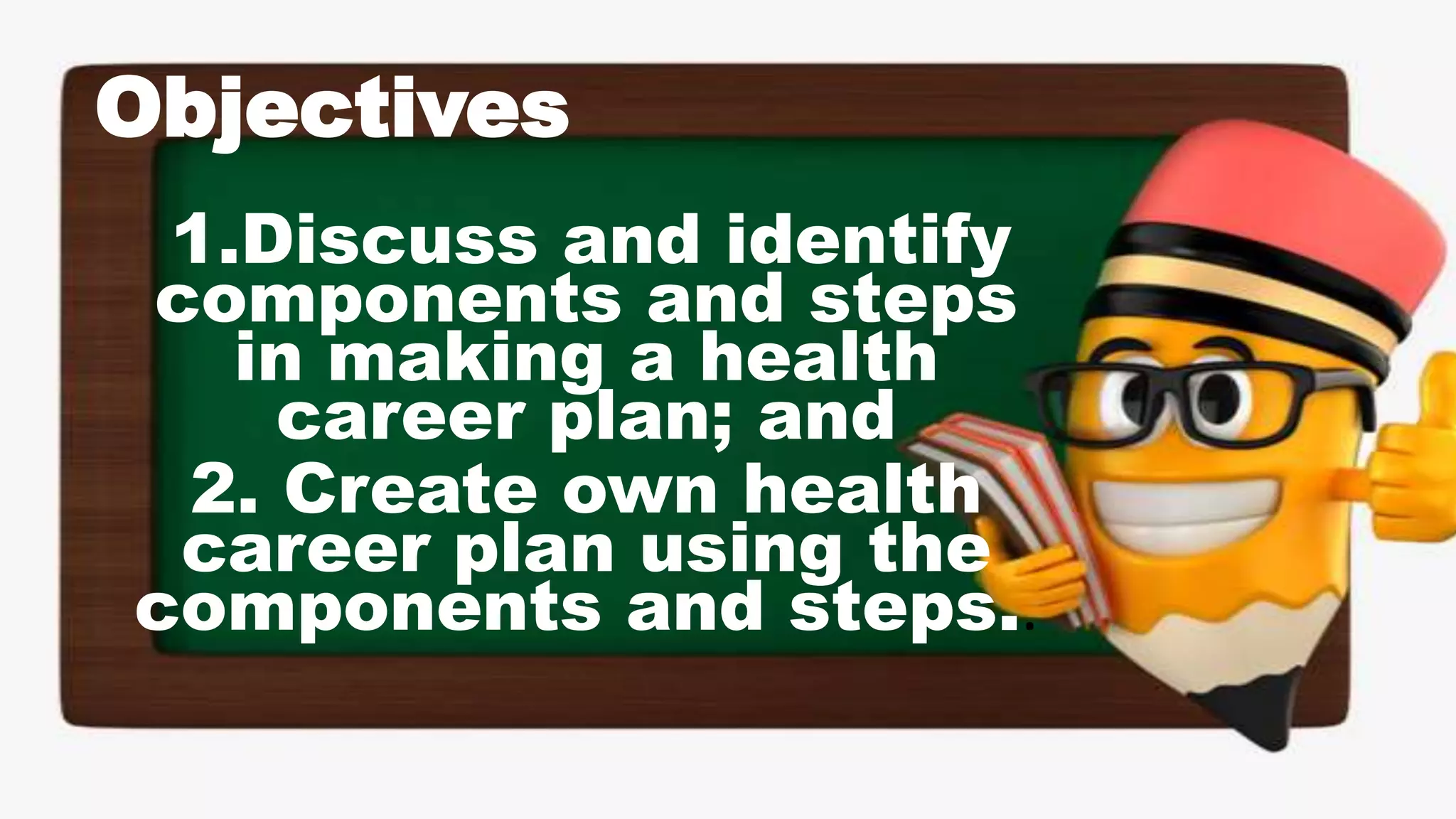 Steps in choosing health career | PPTX