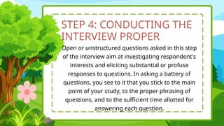 PRACTICAL RESEARCH 1 Steps in Conducting an Interview.pptx