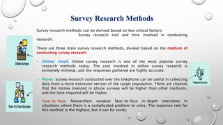 Steps in Conducting survey research - PPT | PPTX