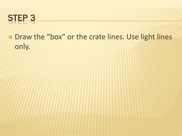 Steps in constructing an isometric drawing | PPTX | 3-D Graphics ...