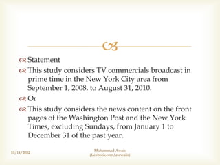 Steps in Content Analysis and How to Conduct Them - Mass Media Research ...