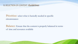 Steps in designing curriculum and curriculum alignment | PPTX