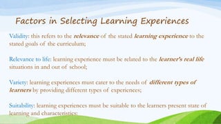 Steps in designing curriculum and curriculum alignment | PPTX