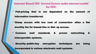 Steps involved in the implementation of EDI in a company | PPTX