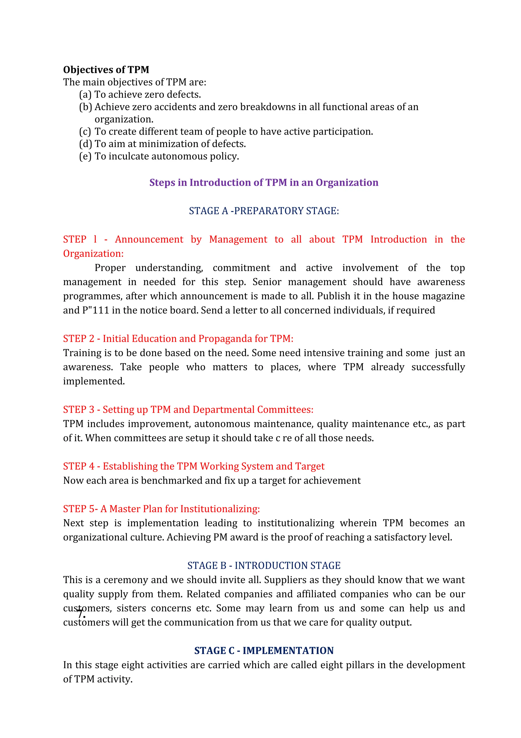 Steps in Introduction of TPM in an Organization.pdf | Free Download