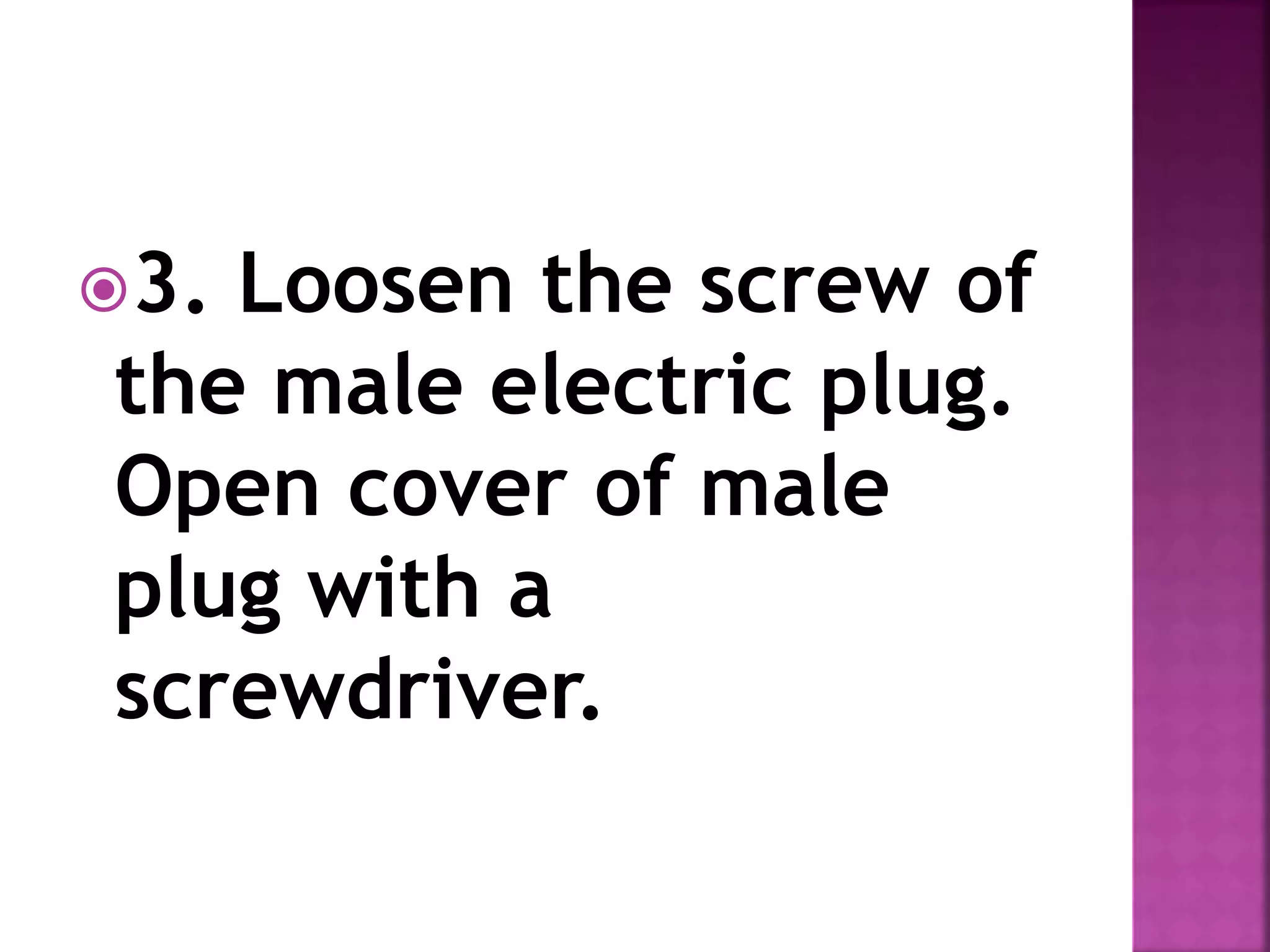 Steps in making extension cord | PPTX