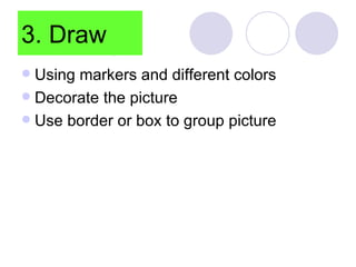 Steps in poster making | PPT