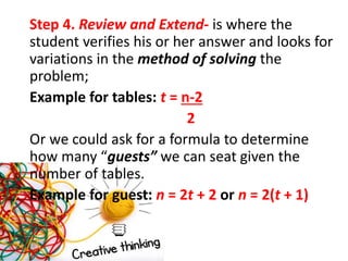 Steps in problem soving | PPTX