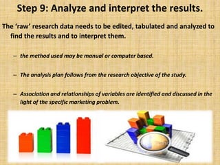 Steps in research process | PPTX