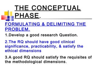 STEPS IN RESEARCH PROCESS | PPT