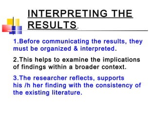 STEPS IN RESEARCH PROCESS | PPT