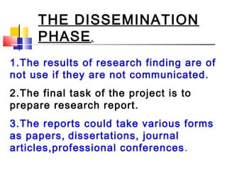STEPS IN RESEARCH PROCESS | PPT