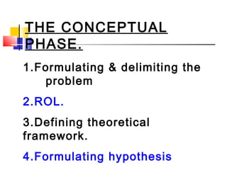 STEPS IN RESEARCH PROCESS | PPT