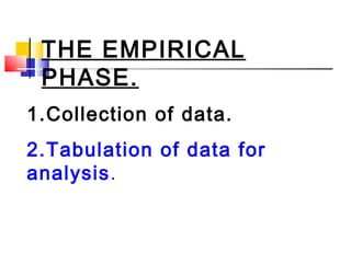 STEPS IN RESEARCH PROCESS | PPT