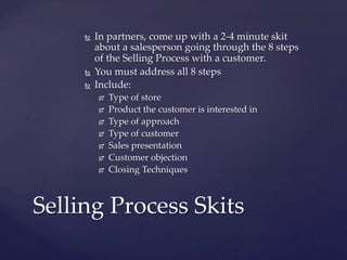 Steps in selling process business bcom.. | PPT