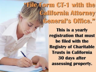 Steps in Starting a Nonprofit Organization in California | PDF