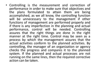 Steps In the Control Process & Issues in Control System. ppt.pptx