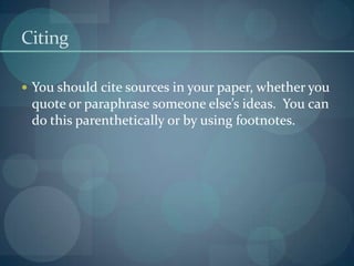 Steps in the research process | PPT