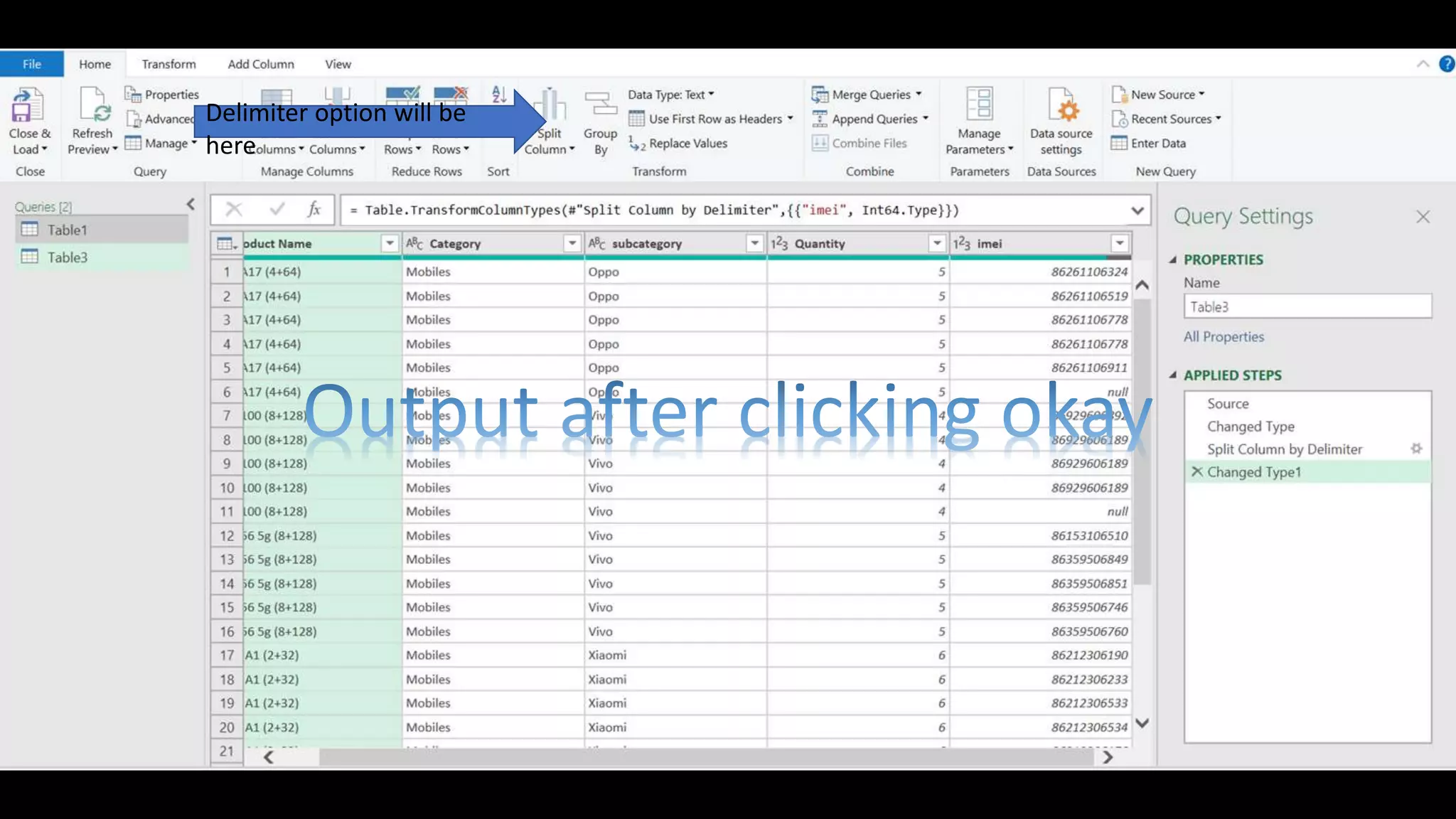 Steps in using delimiter to separate , for.pptx