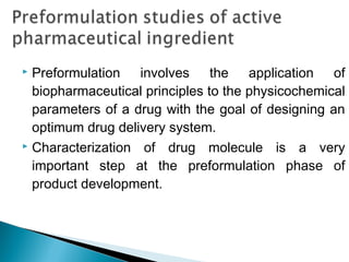 Steps involved in dosage development of new drug | PPT