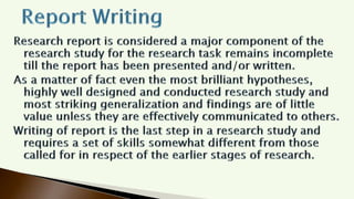 Report Writing - Meaning, Steps & Importance of Report Writing | PPT