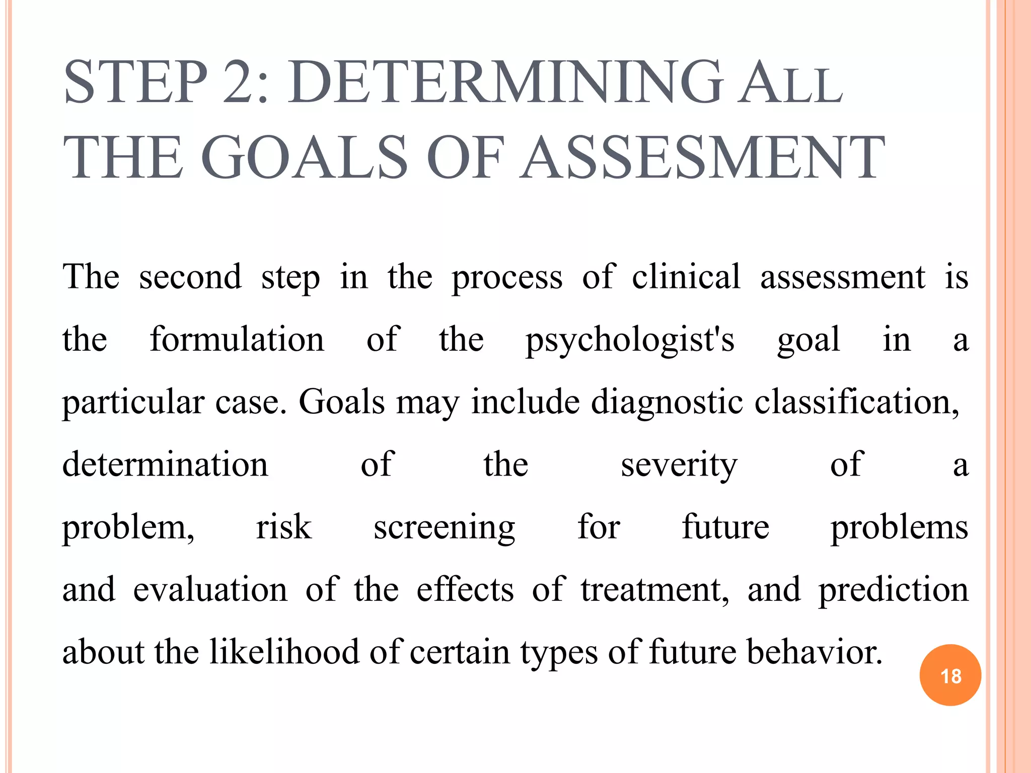 Steps of assessment | PPTX