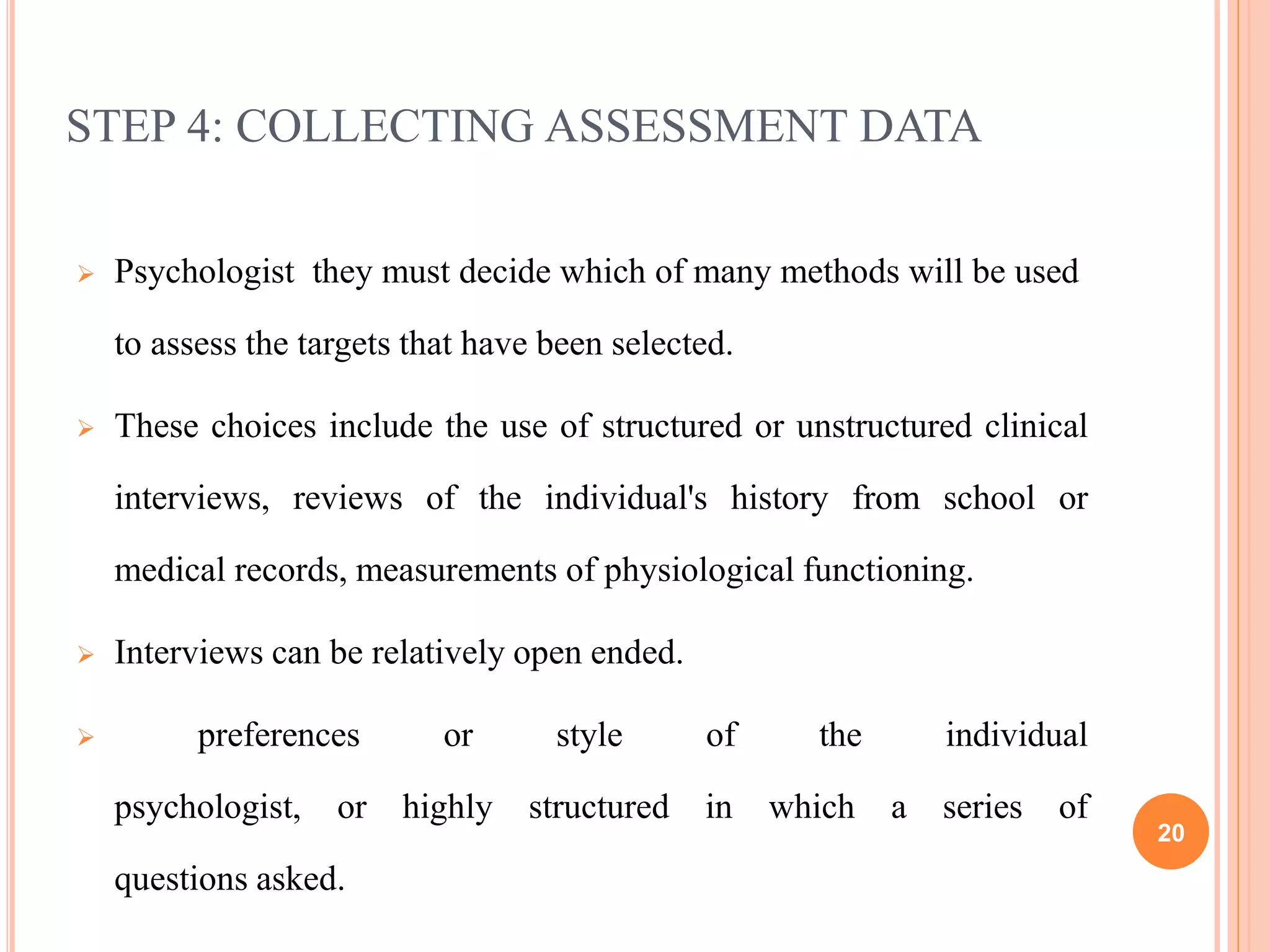 Steps of assessment | PPTX