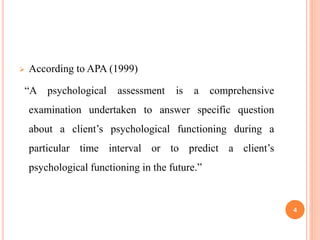 Steps of assessment | PPTX