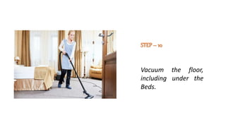 Housekeeping Workshop DAY - 4 (Basic Principles of Cleaning) | PPTX