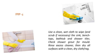 Housekeeping Workshop DAY - 4 (Basic Principles of Cleaning) | PPTX