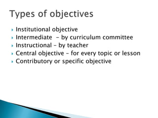 Steps of curriculum development | PPTX