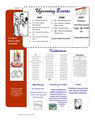 Steps of Faith | Volume 1 Issue 1 (May/June 2014) | PDF | Allergies ...