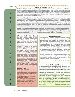 Steps of Faith | Volume 3 Issue 1 | PDF