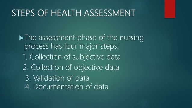 STEPS OF HEALTH ASSESSMENT.pptx | Parenting Babies and Toddlers | Parenting