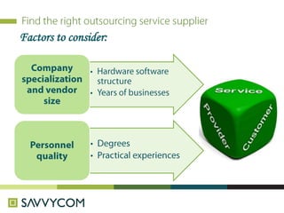 Steps of outsourcing strategy | PPTX