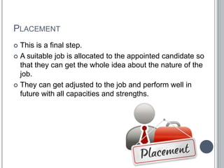 Steps of selection in management | PPTX