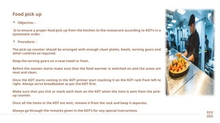 Steps of Service - Service Sequence in a restaurant | PPTX