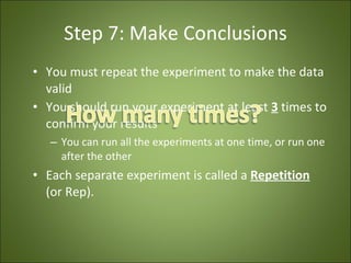 Steps of the scientific method | PPT
