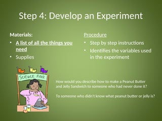 steps of scientific method in science 7 lessons | PPT