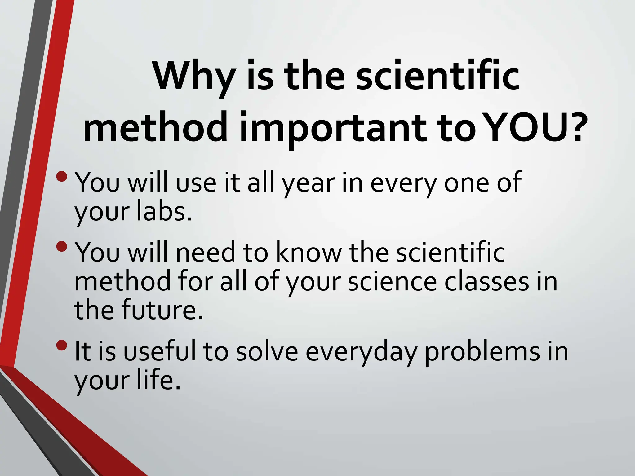 Steps of the Scientific Method PowerPoint Notes.pptx | Science