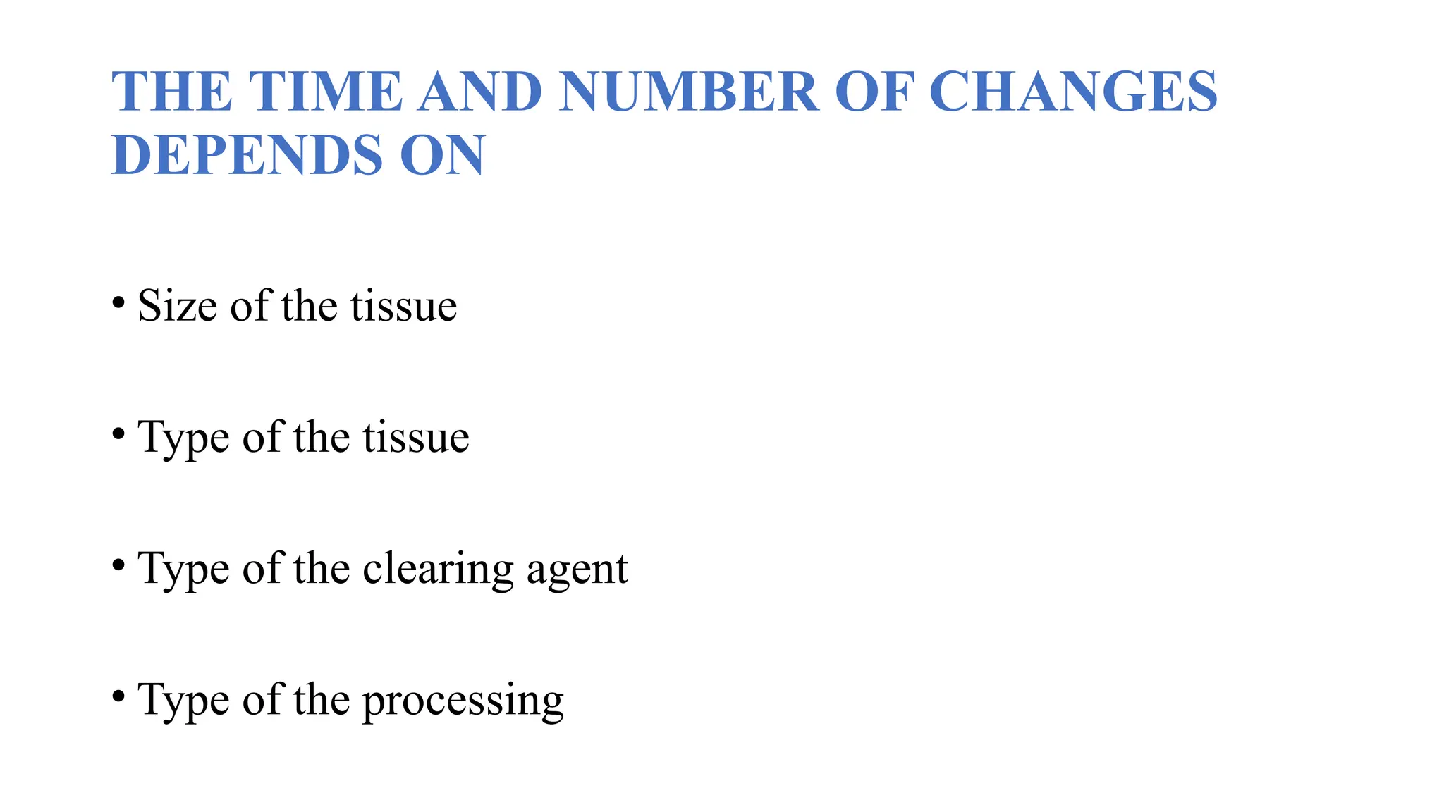 STEPS OF TISSUE PROCESSING in pathology for slide | PPTX