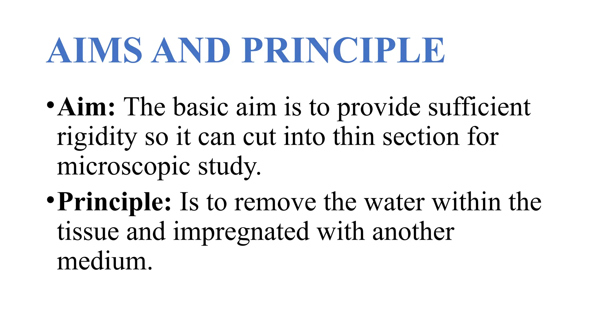 STEPS OF TISSUE PROCESSING in pathology for slide | PPTX